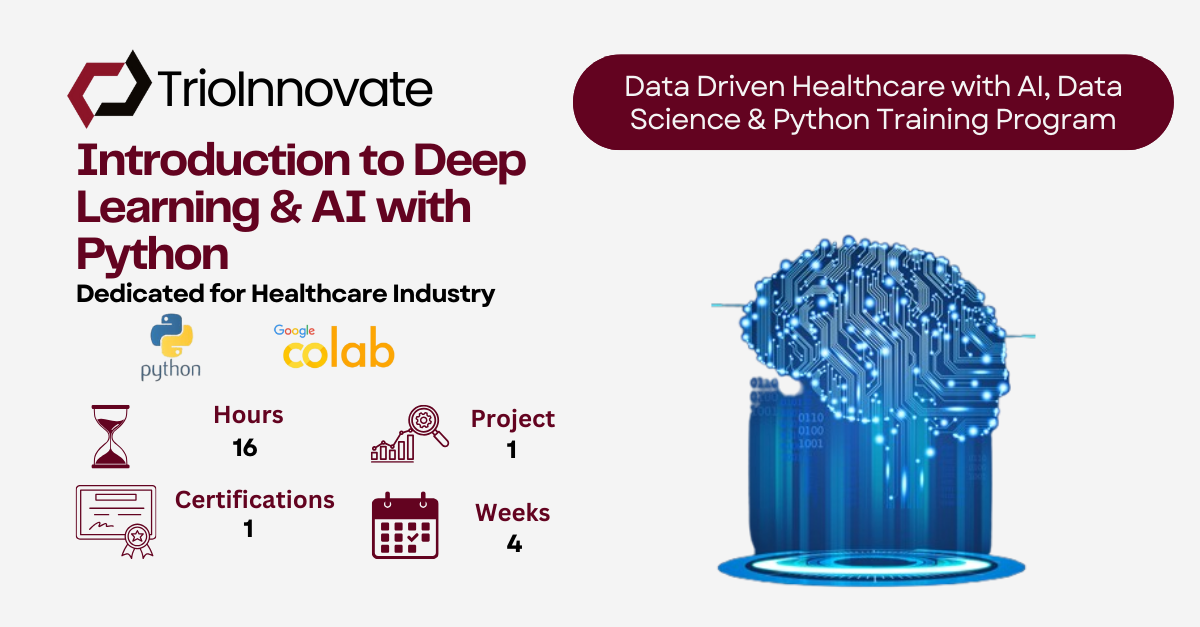 Introduction to Deep Learning & AI with Python – TrioInnovate